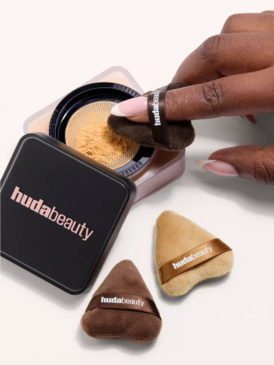 Huda Beauty Easy Bake Powder Puff Trio – Glamorous Beauty
